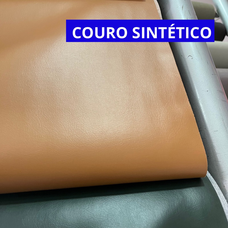 Tecido Couro Sintético 1,40mt X 50cm Resistente | Shopee Brasil