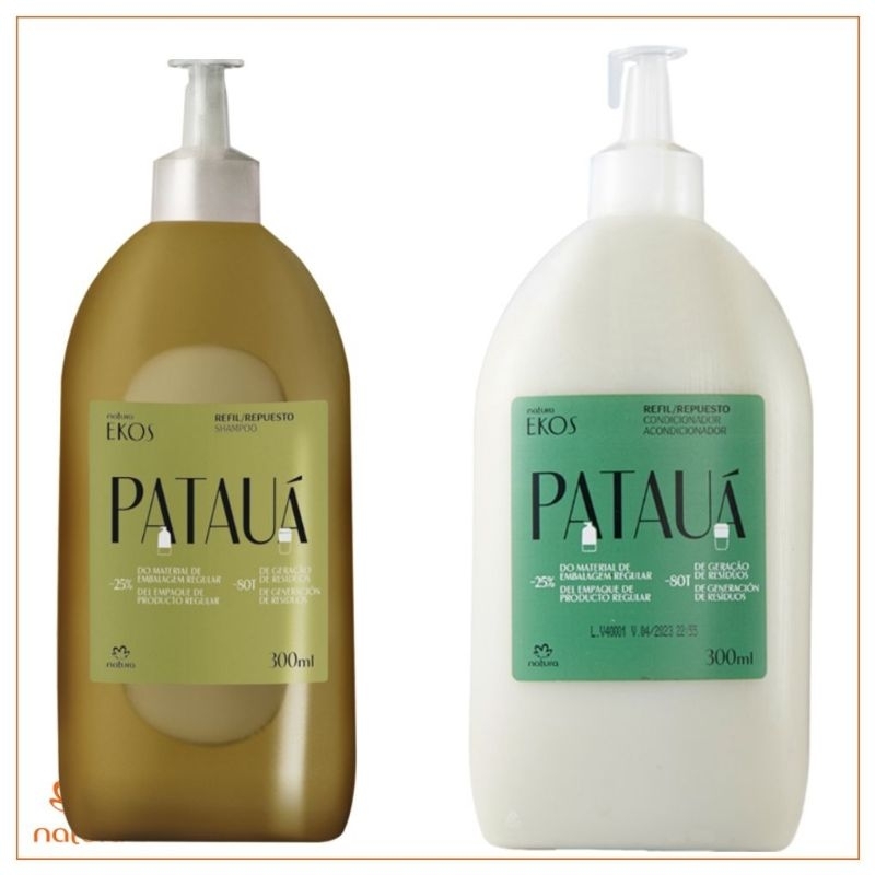 COMBO SHAMPOO PATAUÁ + CONDICIONADOR PATAUÁ REFIL | Shopee Brasil