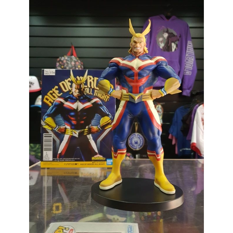 FIGURE MY HERO ACADEMIA - ALL MIGHT - AGE OF HEROES | Shopee Brasil