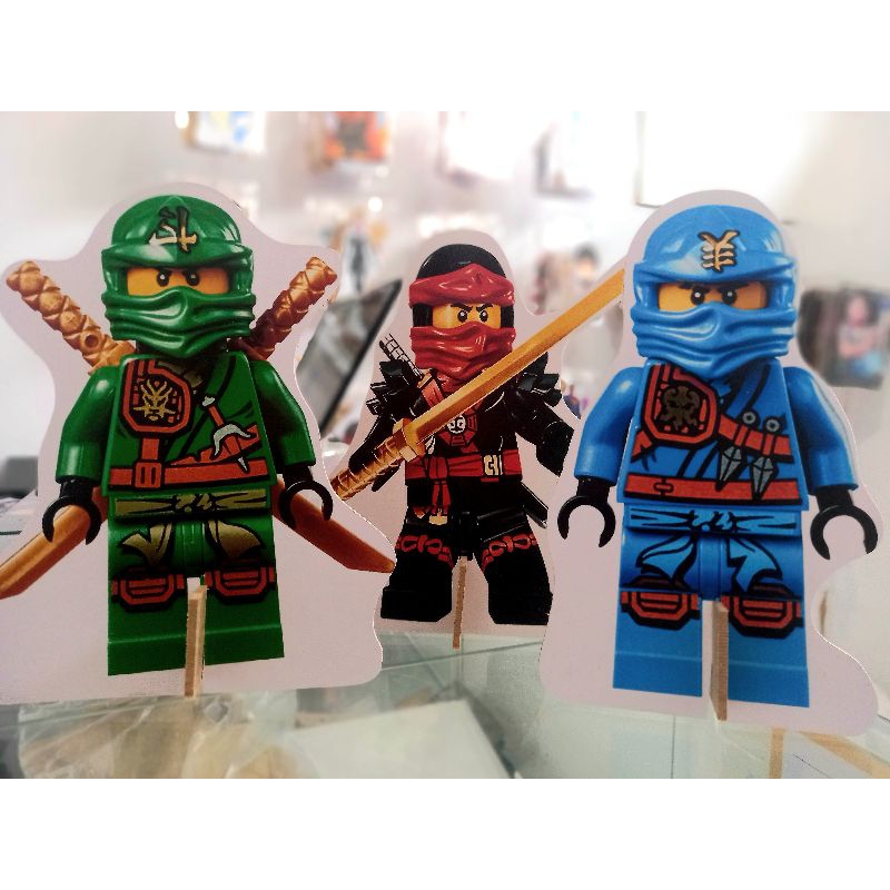 KIT DISPLAY NINJAGO | Shopee Brasil