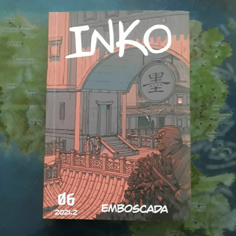 Inko emboscada livro em quadrinhos | Shopee Brasil