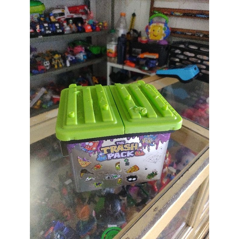 Brinquedo Container Lixo De Lata Trash Pack | Shopee Brasil