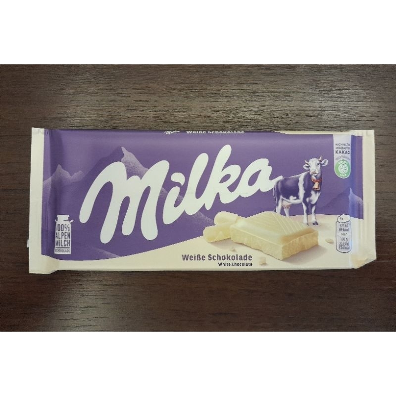 Chocolate Milka Alpine White | Shopee Brasil