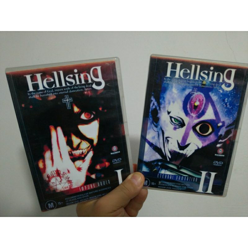 Anime Hellsing Série Completa E Dublada Em Dvd 1 e 2 leia tudo | Shopee ...