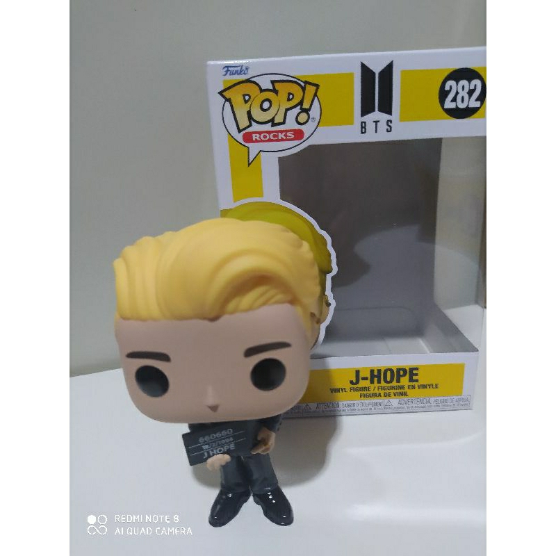 FUNKO POP ROCKS BTS S3 - J-HOPE 282 | Shopee Brasil