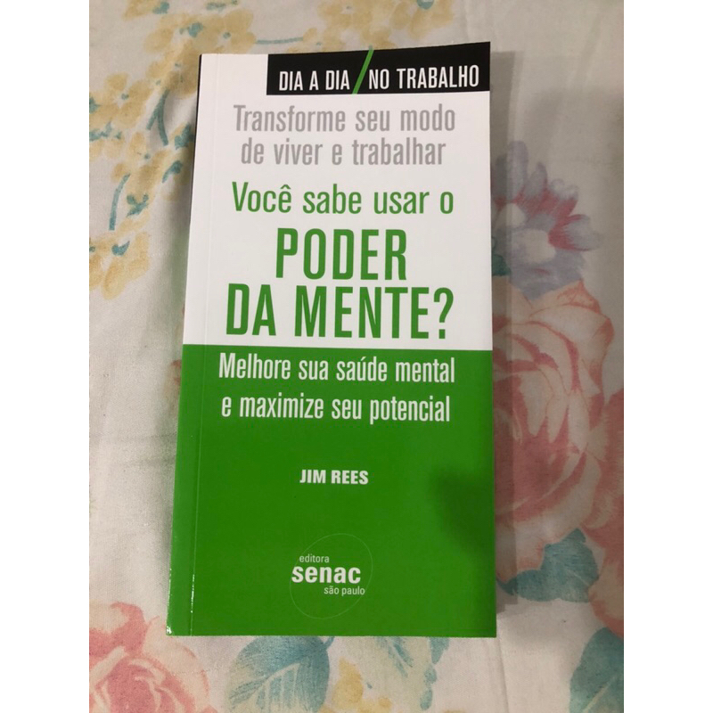 Livro você sabe usar o poder da mente? | Shopee Brasil
