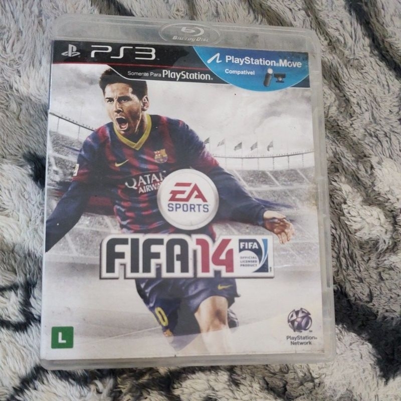 FIFA 14 jogo original para Playstation 3 mídia física. | Shopee Brasil