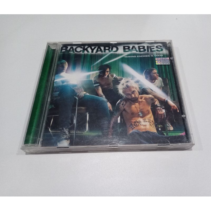 Cd Backyard Babies Making Enemies is Good -Original | Shopee Brasil