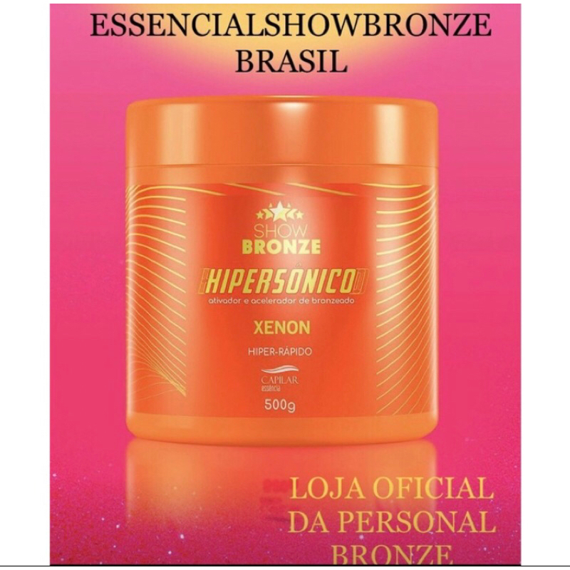 Hipersônico Xênon show bronze. | Shopee Brasil