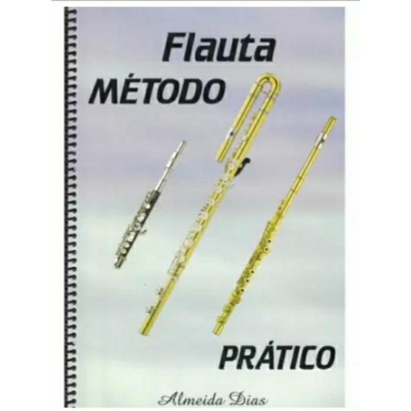 MÉTODO PARA FLAUTA -ALMEIDA DIAS CCB | Shopee Brasil