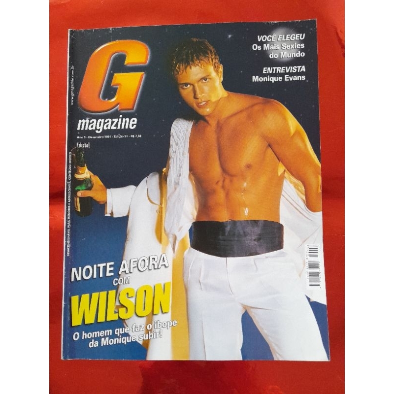 REVISTA G MAGAZINE WILSON (LEIA) | Shopee Brasil