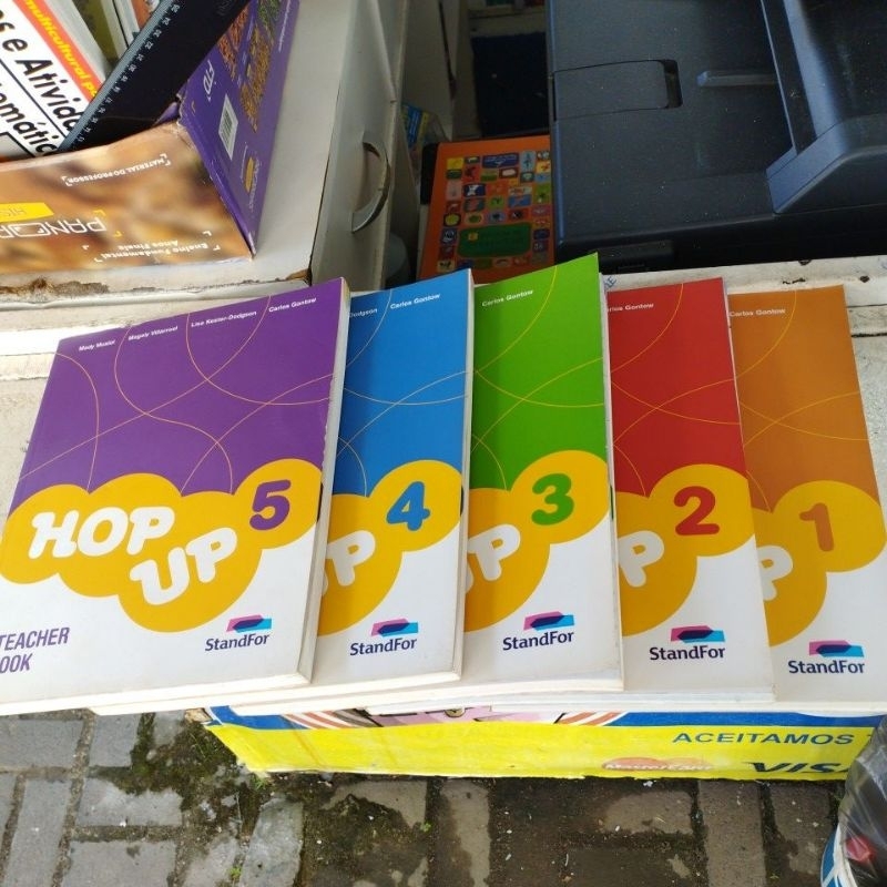 HOP UP 1 ao 5 ano livro do professor novo | Shopee Brasil