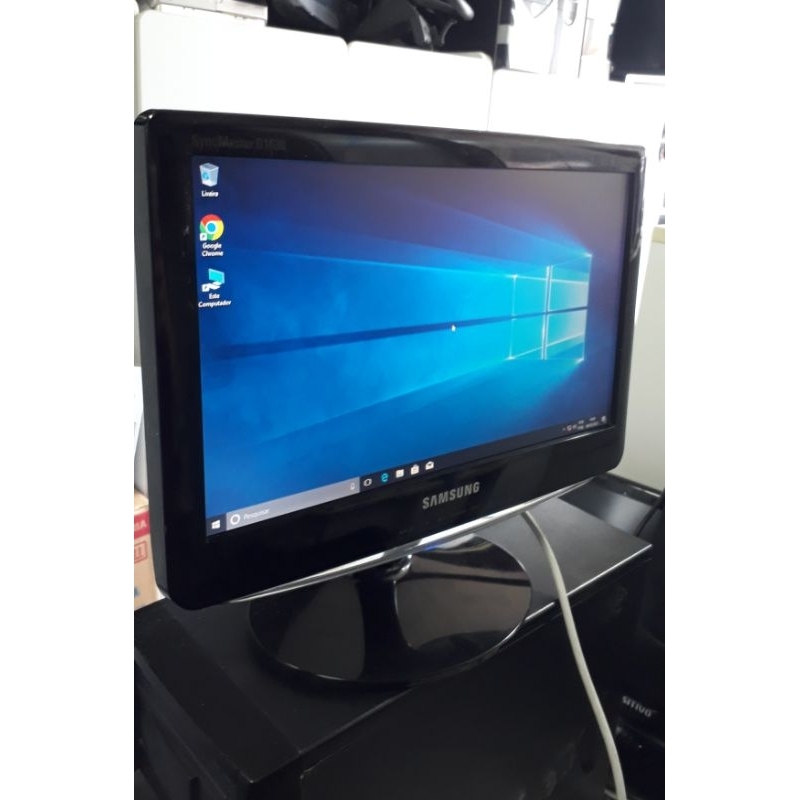 Monitor LCD SAMSUNG Widescreen 15,6" - Modelo B1630 | Shopee Brasil