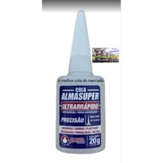 Cola Alma Super Instantânea Precisão 20g 1 Unidade Ultrarrápida de ...