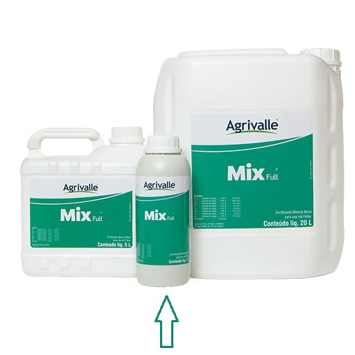 Fertilizante MIX FULL 1 Litro Micronutrientes AGRIVALLE | Shopee Brasil