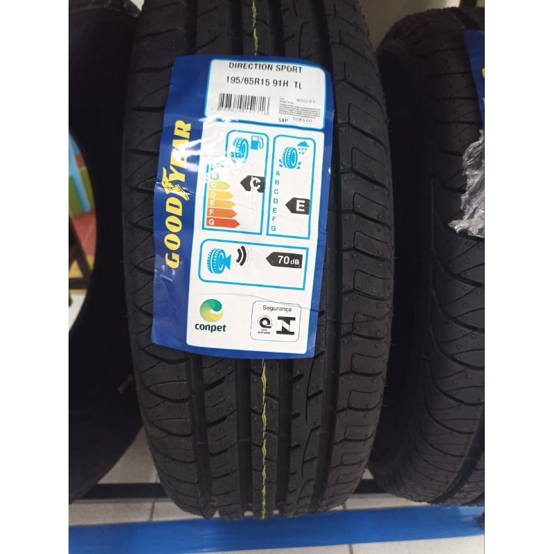 Pneu Aro 15 Goodyear Direction Sport 195/65R15 91H | Shopee Brasil