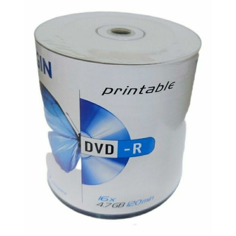 100 Dvd-r Printable Elgin 4.7 Gb 120 Minutos 16x Original | Shopee Brasil