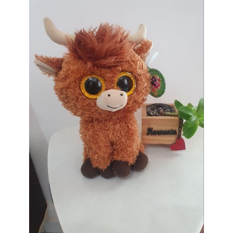 pelucia touro angus ty 25 cm | Shopee Brasil