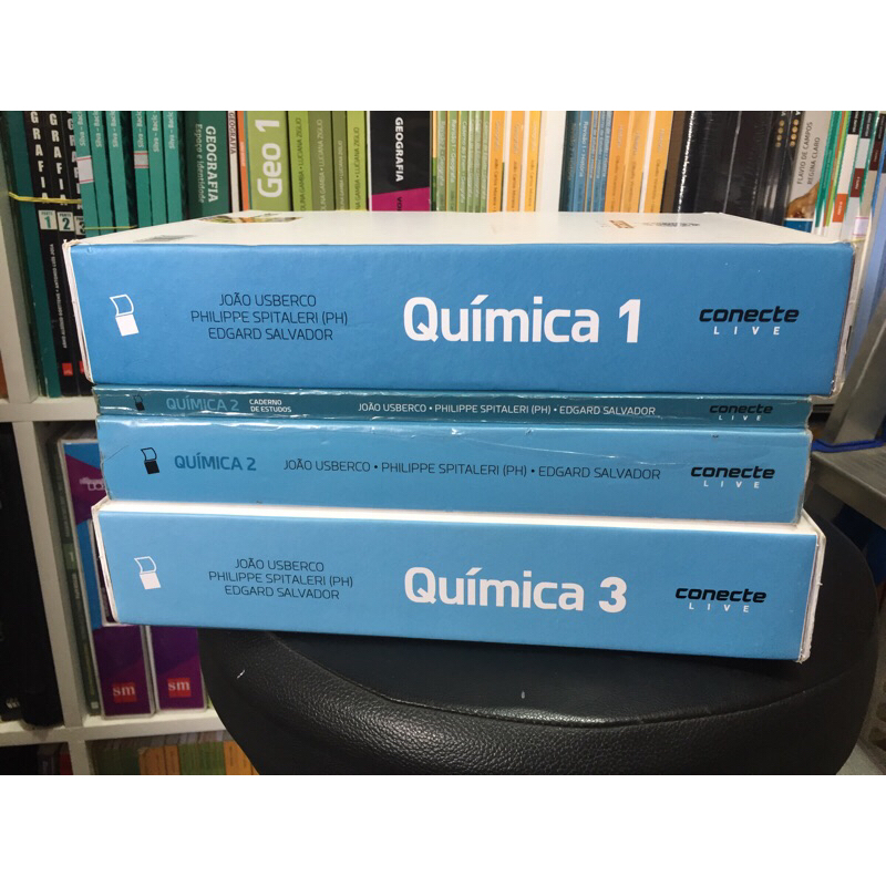 COLEÇÃO COMPLETA QUÍMICA CONECTE LIVE , 1,2,3. ( PROFESSOR ) | Shopee ...