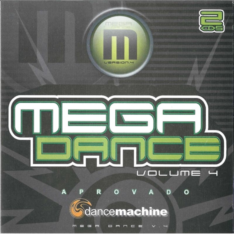 Cd Mega Dance Vol. 04 - Paradoxx Music (2003) | Shopee Brasil