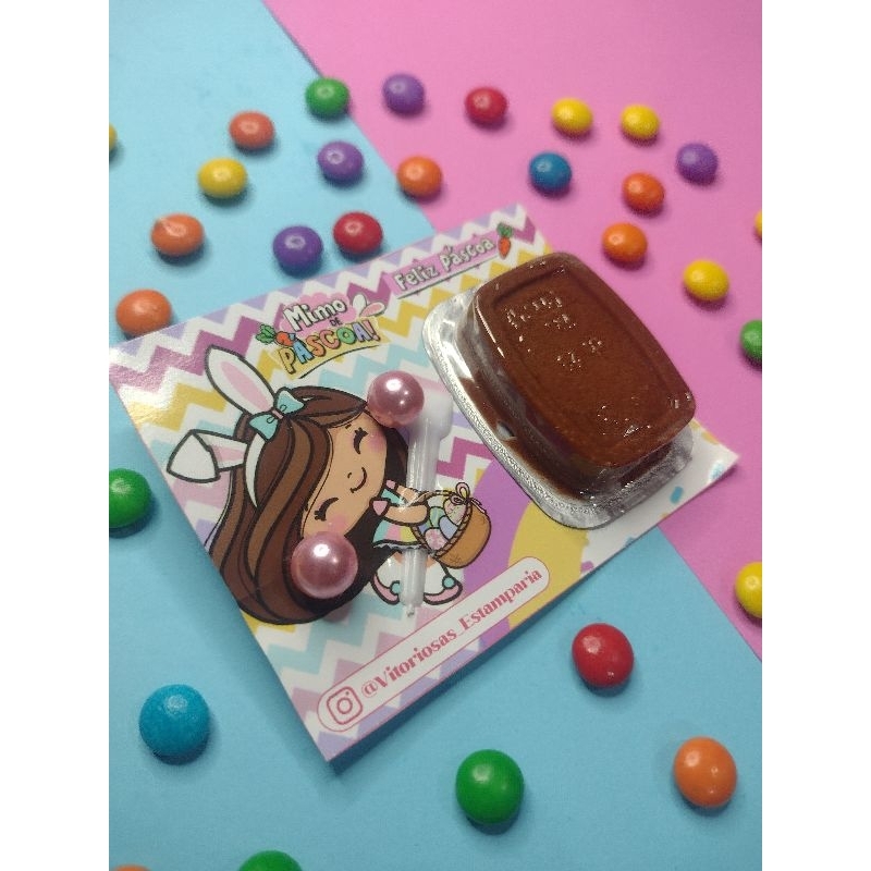 mimo páscoa card com brinco e nucita (unidade) | Shopee Brasil