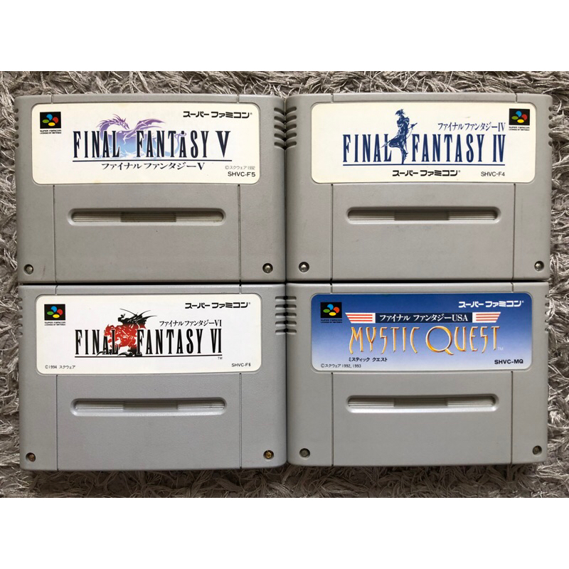 FINAL FANTASY - SUPER FAMICOM - SUPER NINTENDO - JOGO ORIGINAL | Shopee ...
