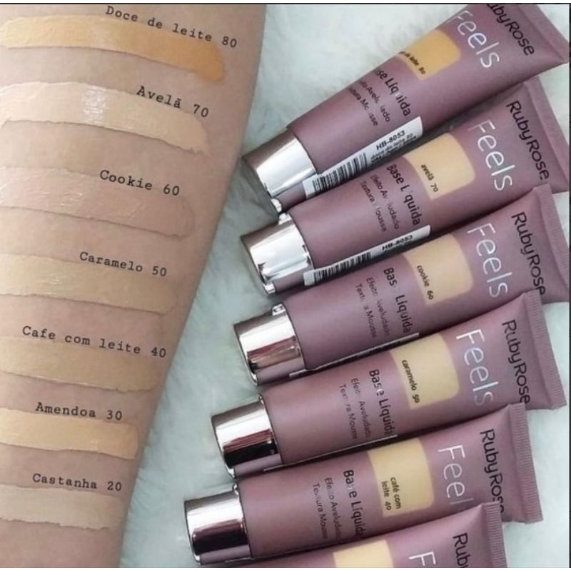 base Ruby Rose feels | Shopee Brasil