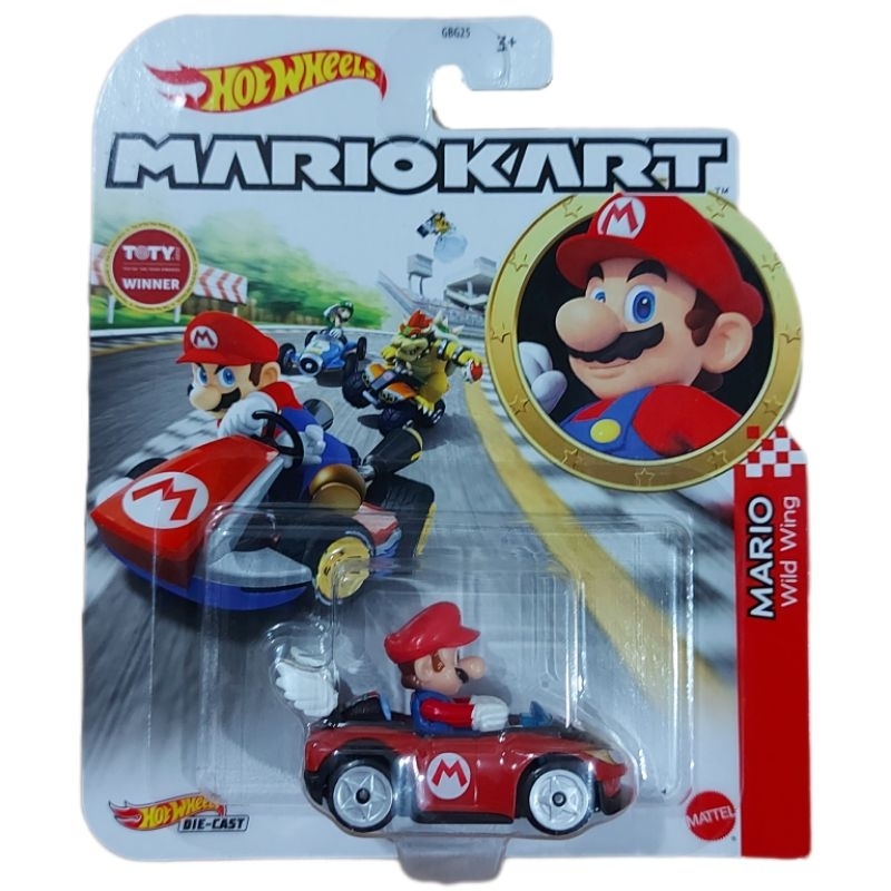 Mario Wild Wing Hot Wheels Mario Kart Die-cast 1/64 Grn17 | Shopee Brasil