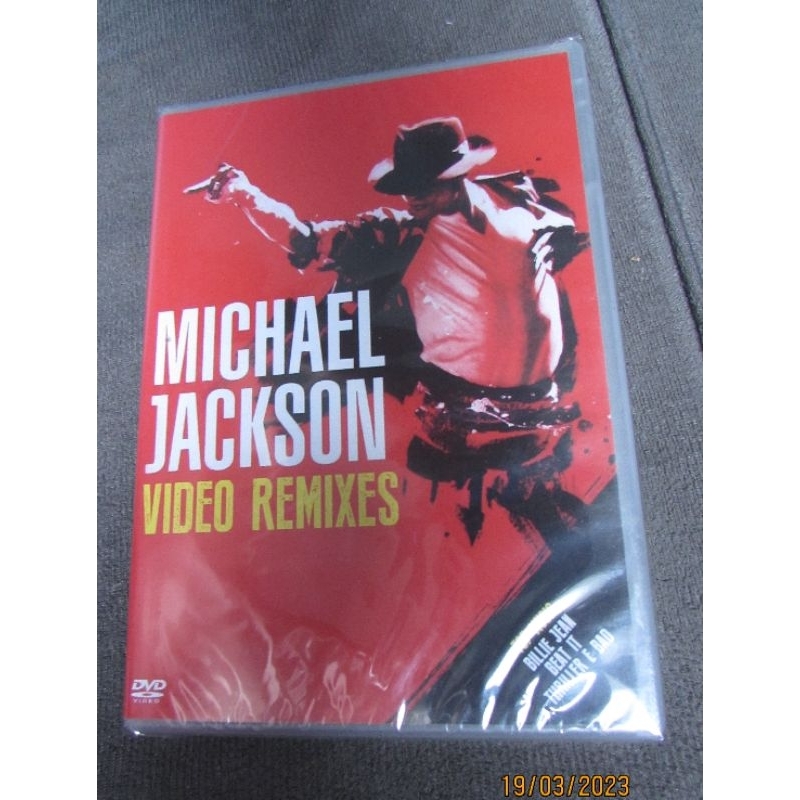 Michael Jackson video remixes dvd novo lacrado | Shopee Brasil
