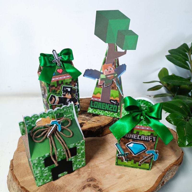 Kit Personalizados Minecraft | Shopee Brasil