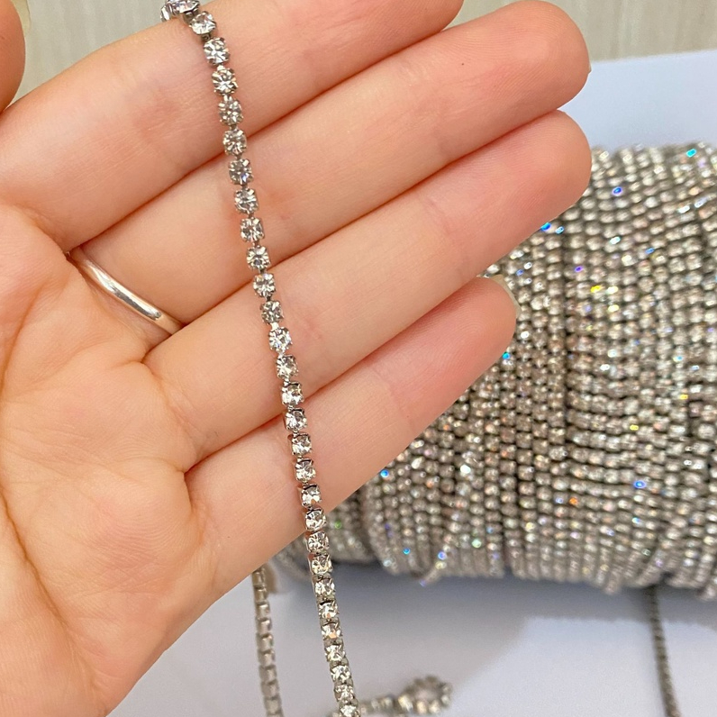 Strass por Metro - Várias Cores | Shopee Brasil