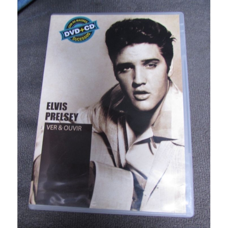 elvis Presley ver & ouvir CD + dvd novo lacrado | Shopee Brasil