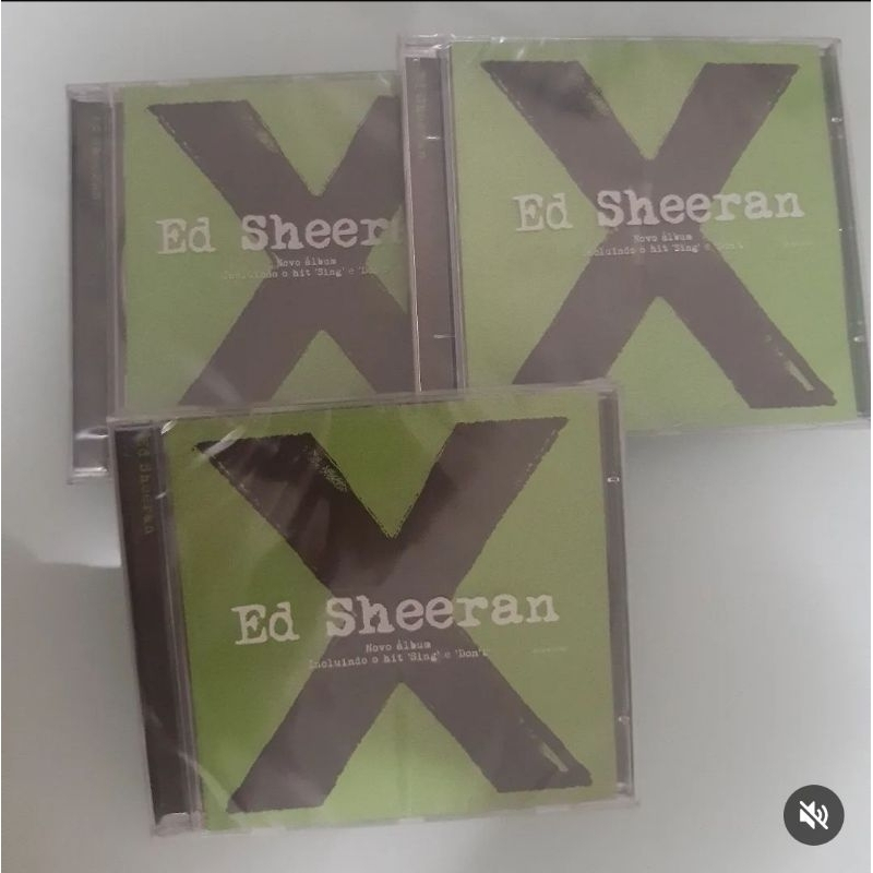 Cds Ed Sheeran lacrado | Shopee Brasil