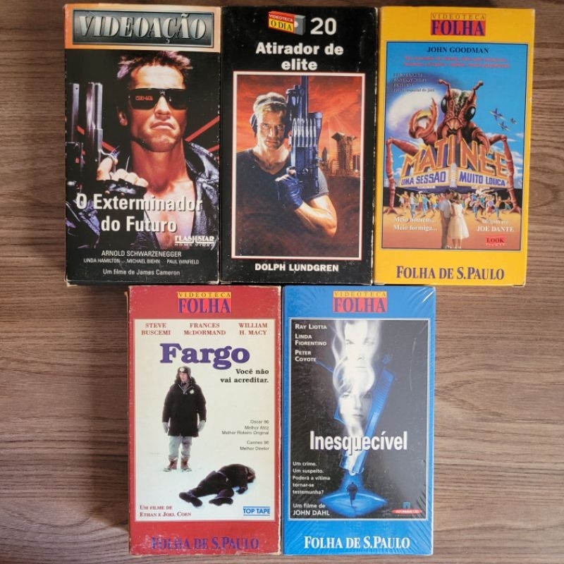 Fitas VHS de filmes antigos/vintage dos anos 70/80/90 | Shopee Brasil