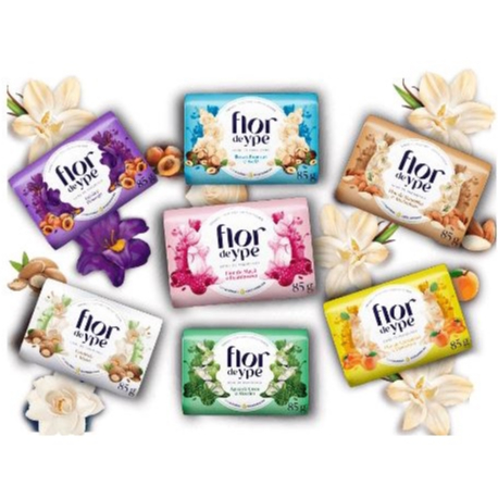 Sabonetes em barra Rosas Brancas e Avelã unidade 85g - Flor de Ypê ...
