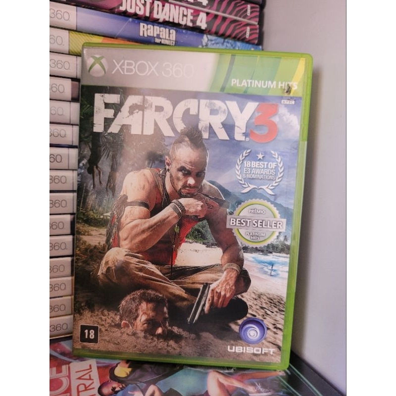 Far cry 3 xbox 360 original em mídia física | Shopee Brasil