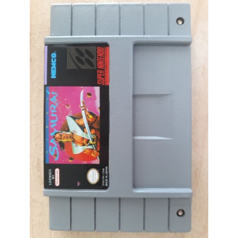 jogo de super nes first samurai paralelo. | Shopee Brasil