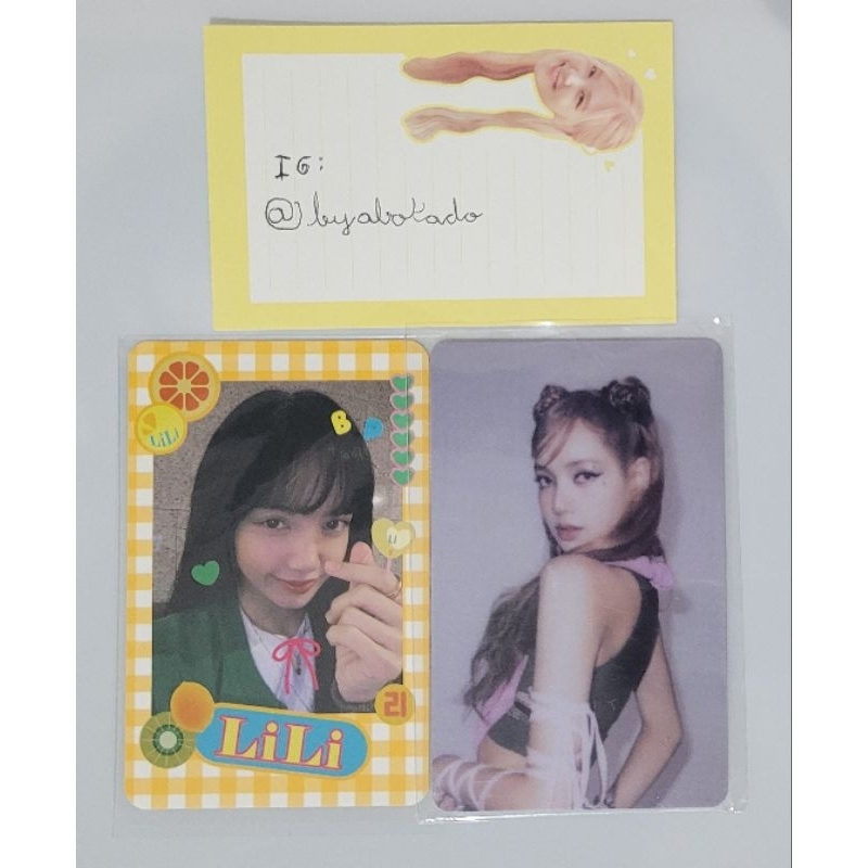 photocard lisa blackpink oficial | Shopee Brasil