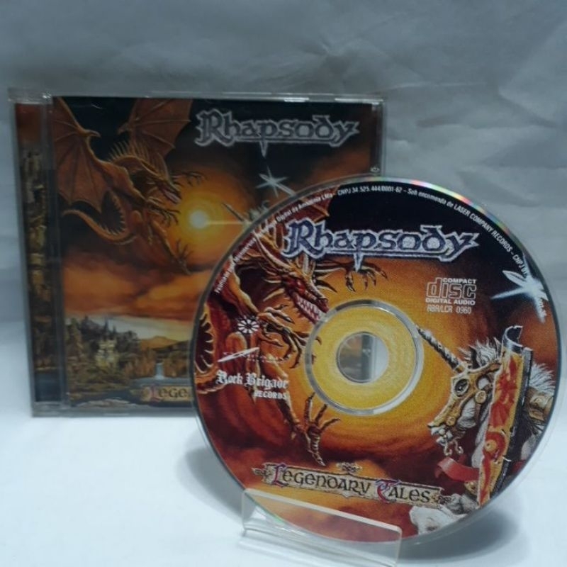 Cd Rhapsody - Legendary Tales | Shopee Brasil