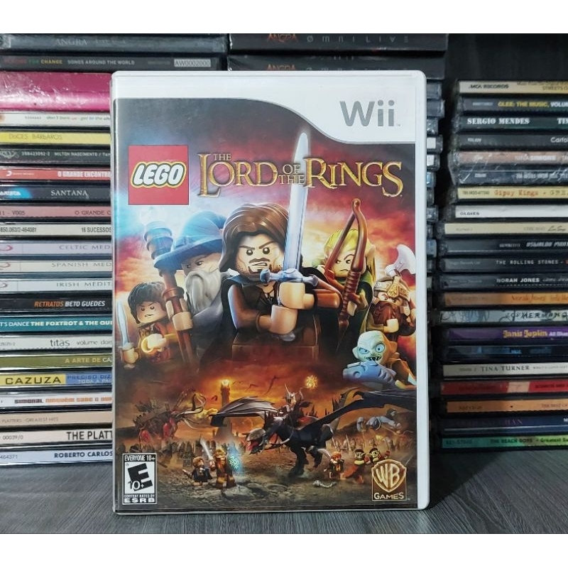 WII LORD OF THE RINGS LEGO (EUA) (MÍDIA FÍSICA) | Shopee Brasil