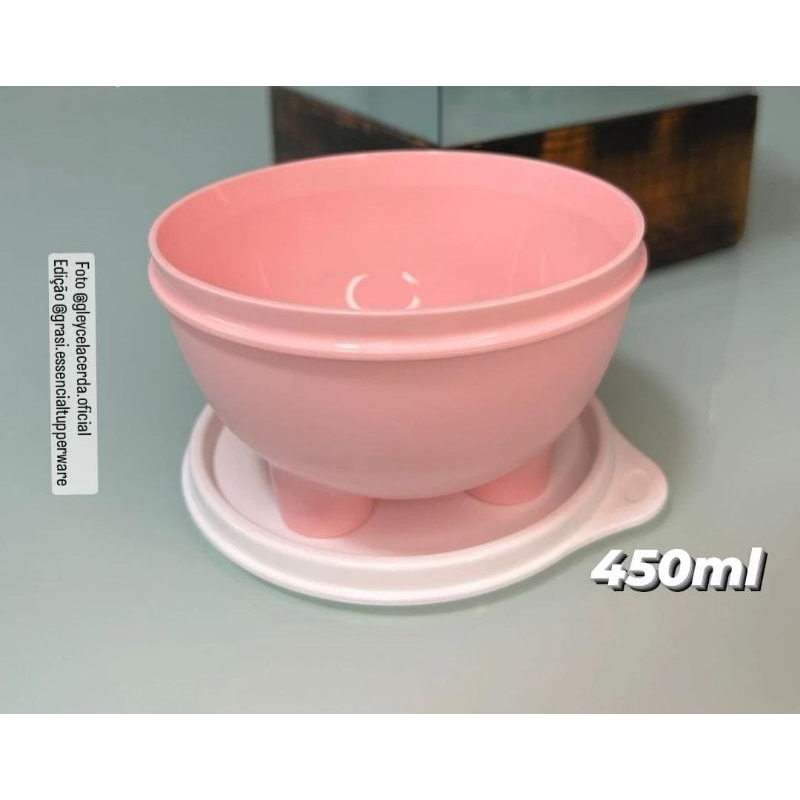 Tupperware Pote Para Servir 450ml Rosa Claro. | Shopee Brasil