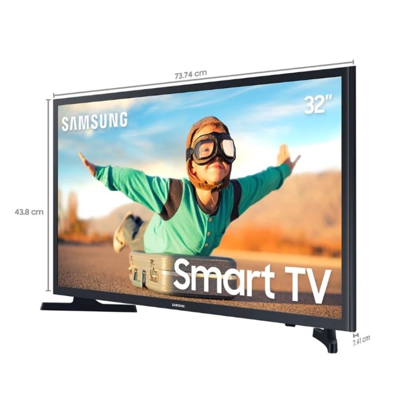 Smart TV LED 32" HD Samsung T4300 com HDR, Sistema Operacional Tizen ...