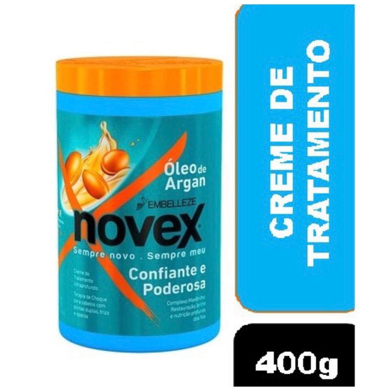 Creme de Tratamento Novex Óleo de Argan 400g | Shopee Brasil