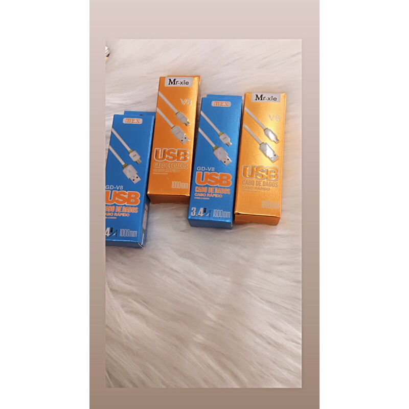 cabo USB micro | Shopee Brasil