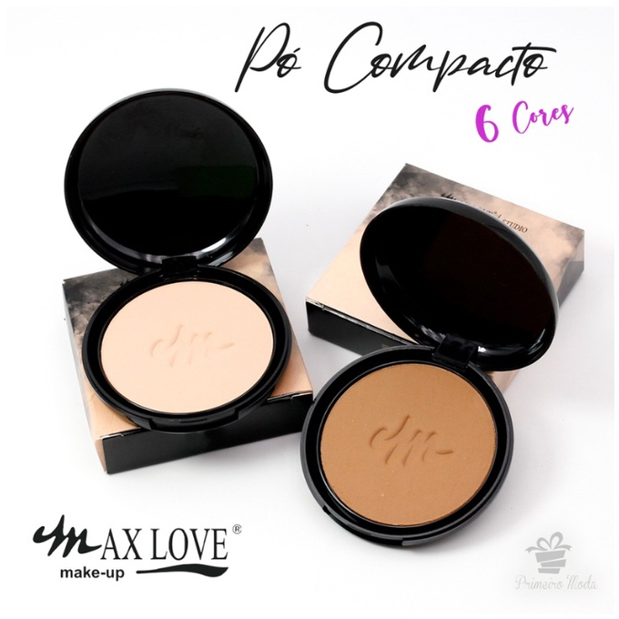 Pó Compacto Matte Ultrafino Max Love | Shopee Brasil