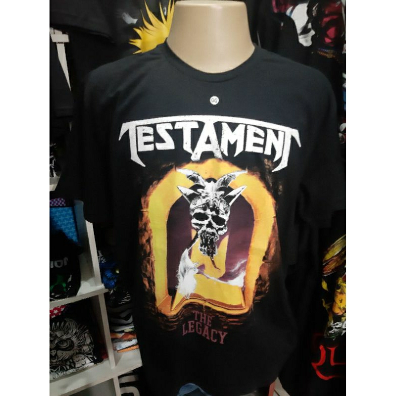 TESTAMENT, IRON MAIDEN, METALLICA, SLAYER | Shopee Brasil