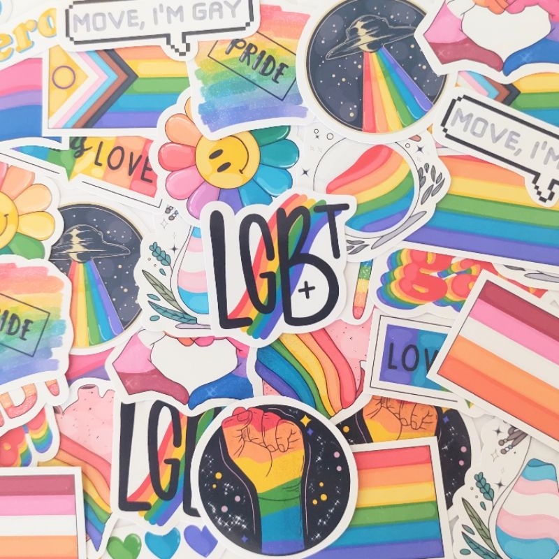 Adesivos stickers LGBT - Figurinhas LGBTQIA+, LGBT+, LGBTQIAPN+ para ...