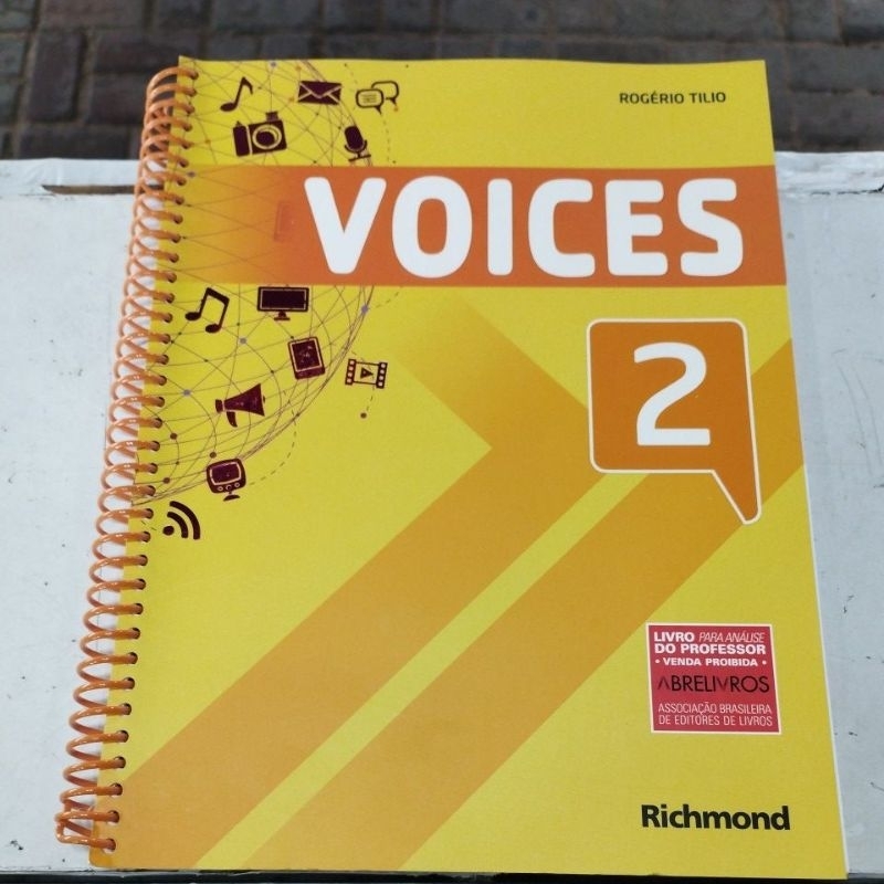 VOICES 2 livro de inglês do professor novo | Shopee Brasil