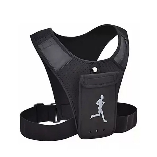 Colete Refletivo Para Corrida Com Suporte Telefone Com Bolsos | Shopee ...