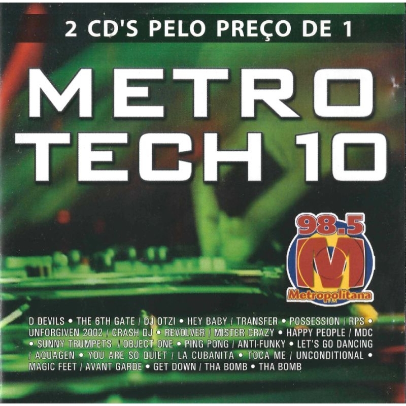 Cd Metro Tech 10 - Building Records (2002) | Shopee Brasil
